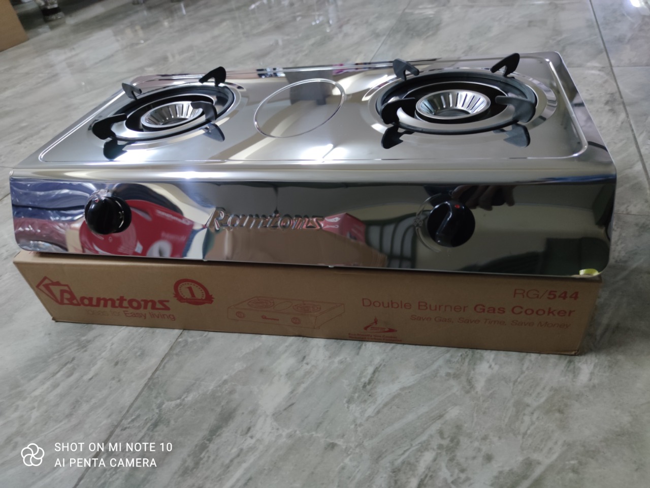 Ramtons 2 burner gas cooker