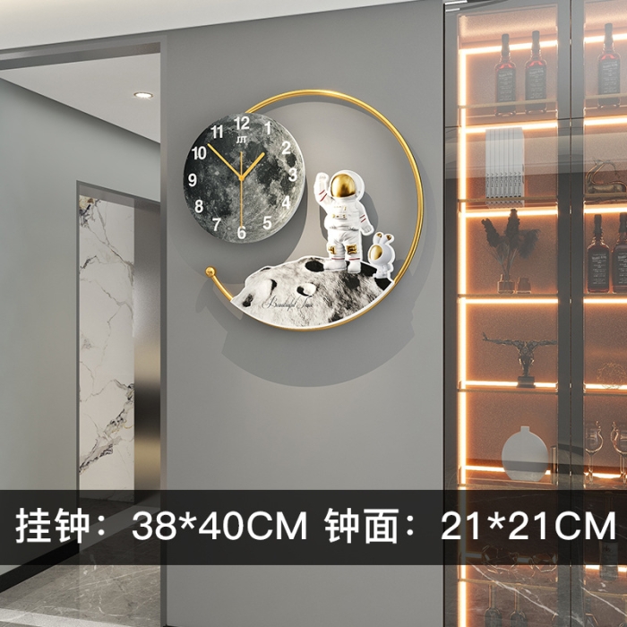 Large Wall Clocks Living Room 3d Bedroom Nordic Wall Clock Modern Desi